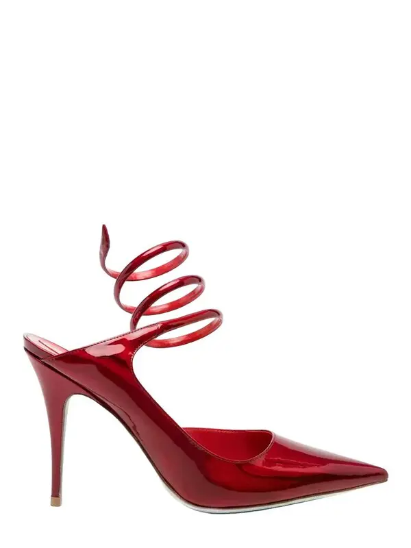 Rene Caovilla Cleo Pumps - Red