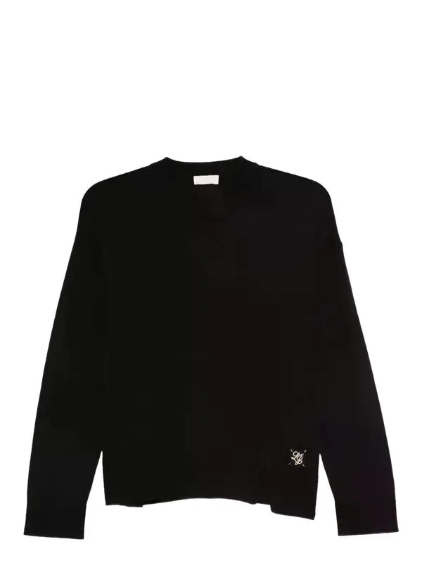 Liu Jo Logo-detail Sweater - Black