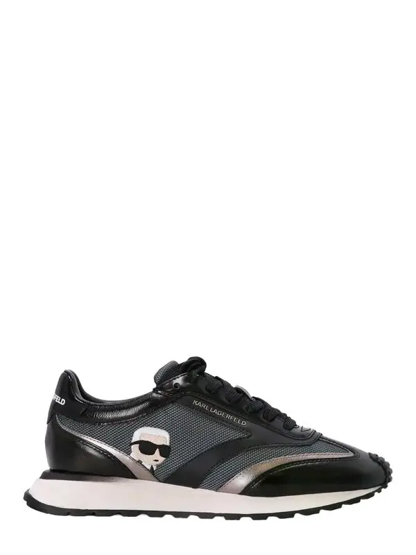 Karl Lagerfeld Nft Zone Logo-detail Sneakers - Black