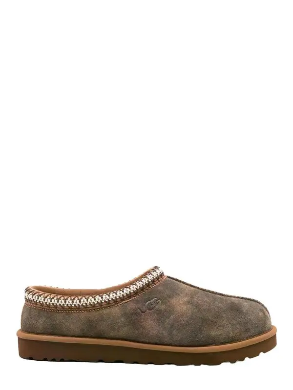 UGG Tasman Braided-trim Slippers - Brown