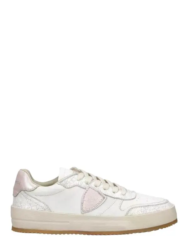 Philippe Model Lace-up Sneakers - White