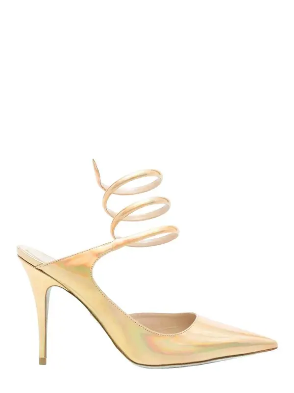 Rene Caovilla Cleo Pumps - Yellow