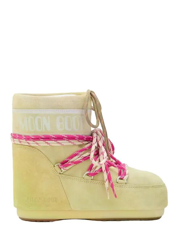 Moon Boot Icon Suede Boots - Neutrals