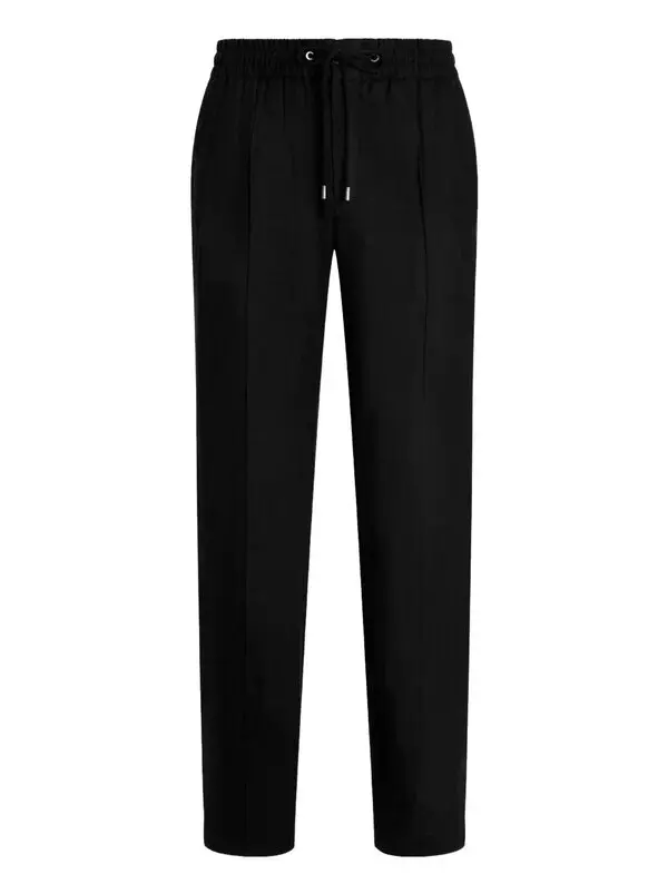 Dolce & Gabbana Drawstring Trousers - Black