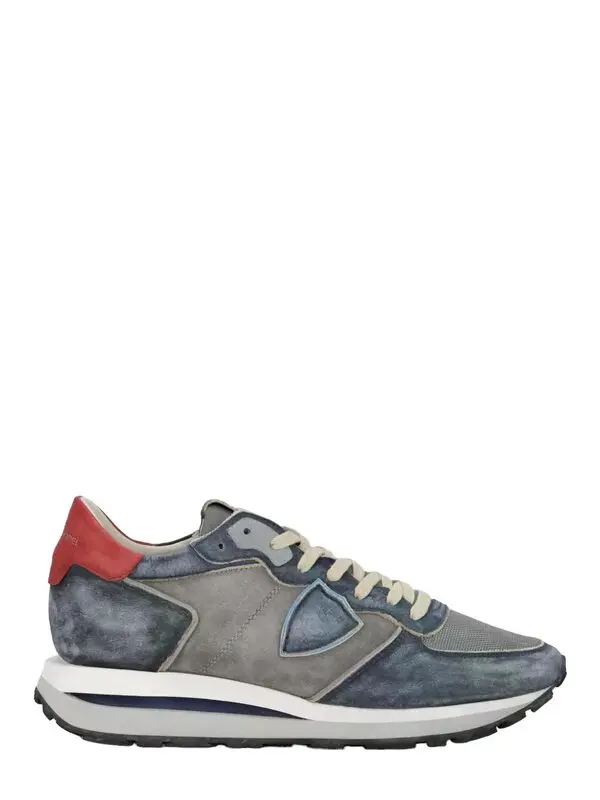 Philippe Model Panelled Sneakers - Blue