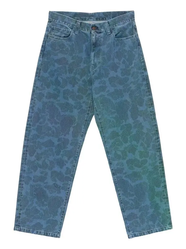 Carhartt Work In Progress Duck Landon Jeans - Blue