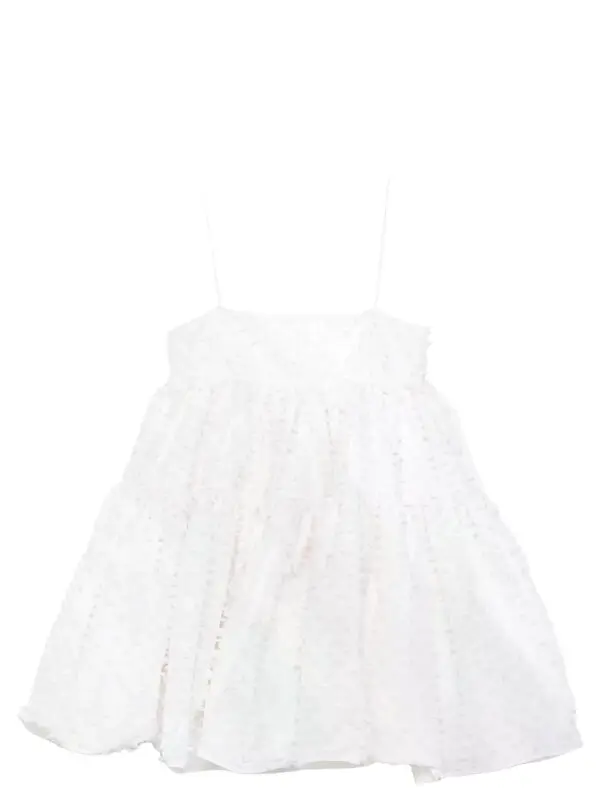 Cecilie Bahnsen Oberra Mini Dress - White