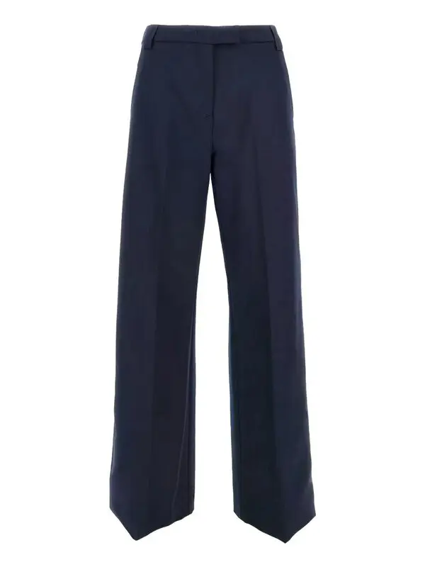 THELATEST Welt-pockets Concealed Trousers - Blue