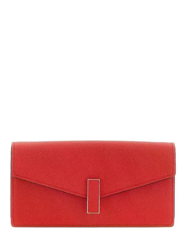 VALEXTRA Iside Clutch - Red