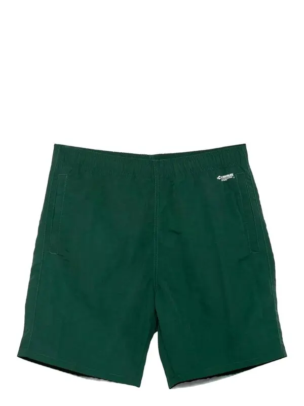 CHOCOOLATE Logo Track Shorts - Green
