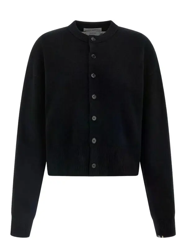 EXTREME CASHMERE X Button-cuffed Cardigan - Black