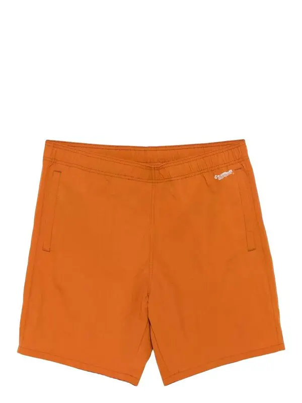 CHOCOOLATE Logo Print Shorts - Orange