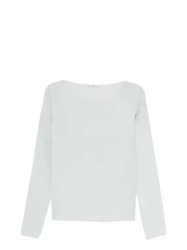 Ermanno Scervino Long-sleeve Boatneck Sweatshirt - Blue