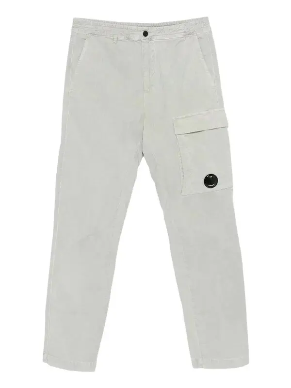 C.P. COMPANY Lens-detail Trousers - Grey
