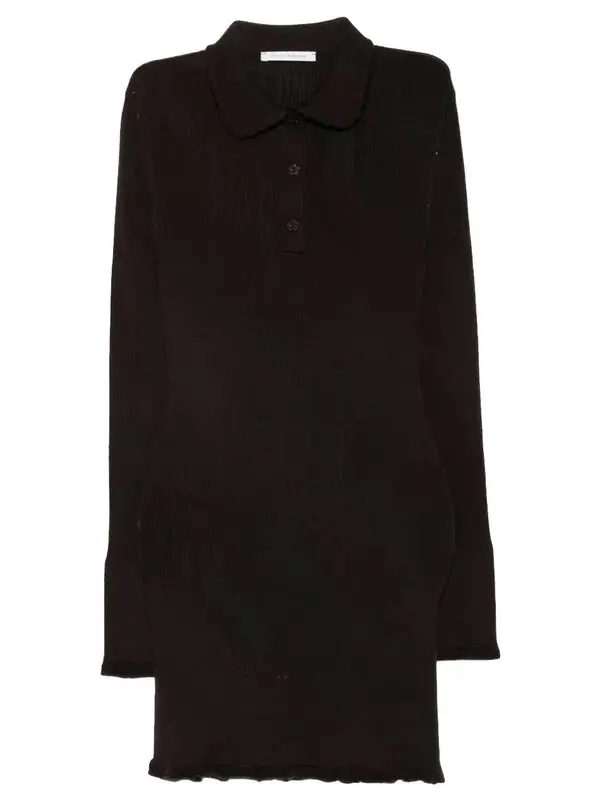 Cecilie Bahnsen Botka Mini Dress - Brown