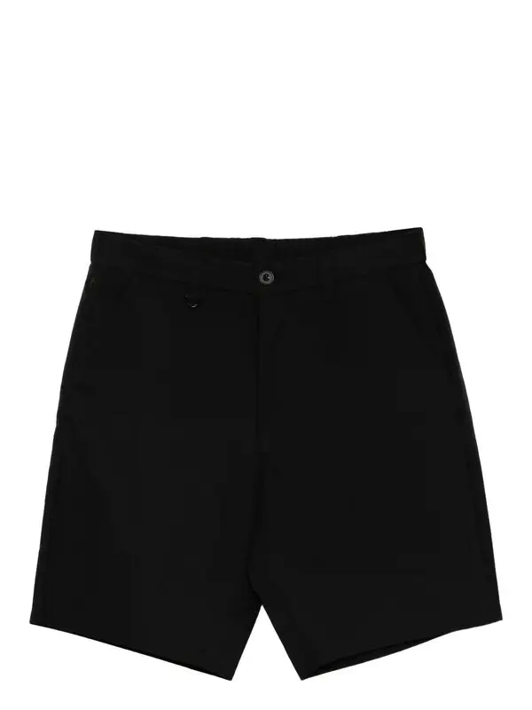 CHOCOOLATE Logo-patch Shorts - Black