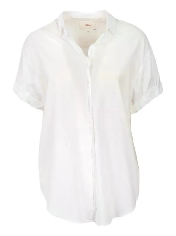 Xirena Short-sleeve Button Shirt - White