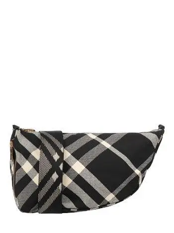 Burberry Cross-body Bag With Signature Print - Black