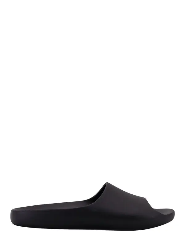 THE ROW Ama Rubber Slide - Black