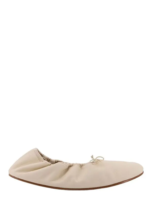 THE ROW Round Ballet Ballerinas - White