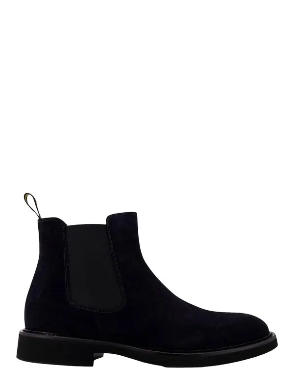 DOUCAL'S Beatles Suede Boots - Black