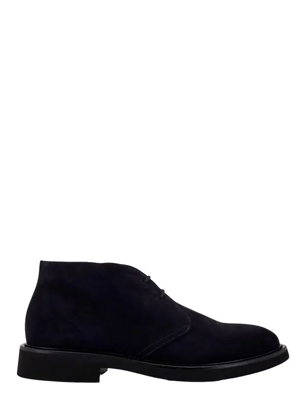 DOUCAL'S Suede Desert Boots - Black