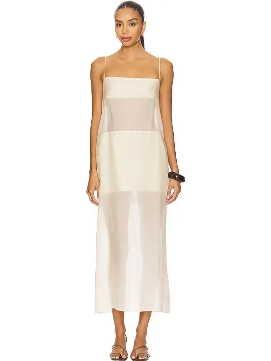 EAVES X Coco Ettore Maxi Dress - Butter Yellow