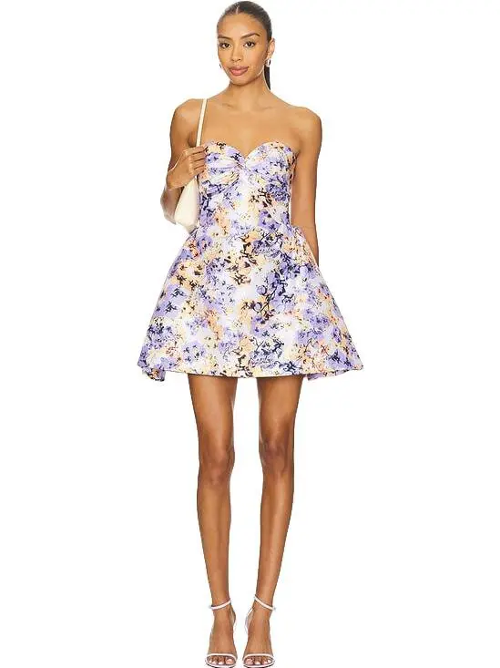 KIKA VARGAS Rossy Dress - Lilac Orchid
