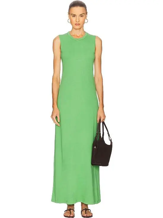 LESET Margo Sleeveless Maxi Dress - Grass