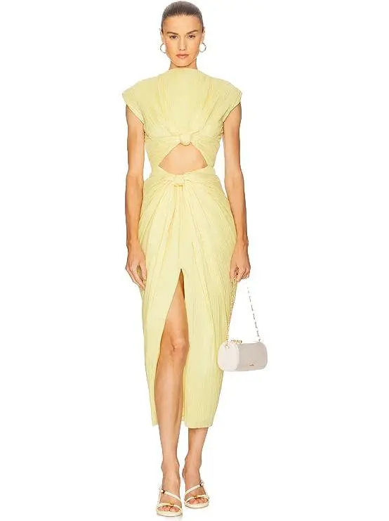 Cult Gaia Inaya Dress - Daffodil
