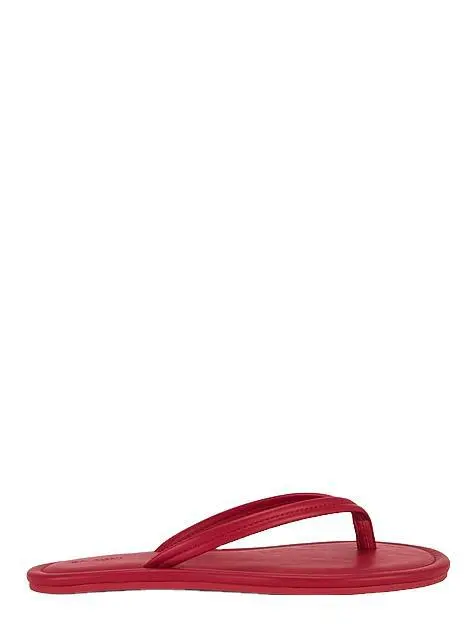 ST. AGNI Thong Detail Sandals - Rosso