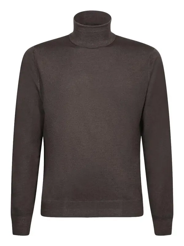 DELL'OGLIO Knitwear - Brown