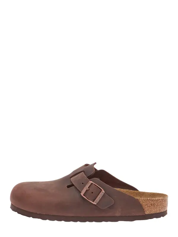 BIRKENSTOCK Boston Sfb Clog - Habana Oiled Leather
