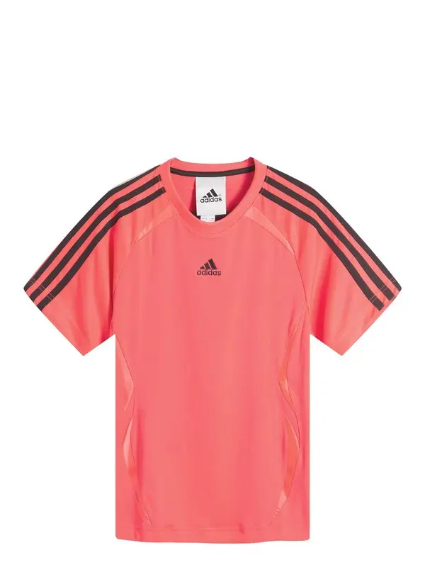 Adidas Teamgeist Adicolor Slim Jersey - Lucid Red/black