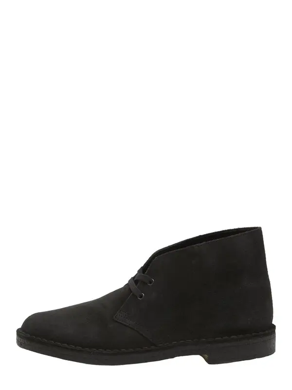 Clarks Desert Boots - Black Suede
