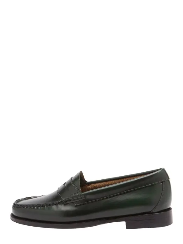 G.H. BASS & CO. Penny Loafer - Dark Green Leather