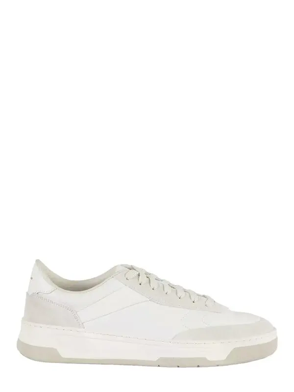 BOSS Leather Low-top Sneakers - White