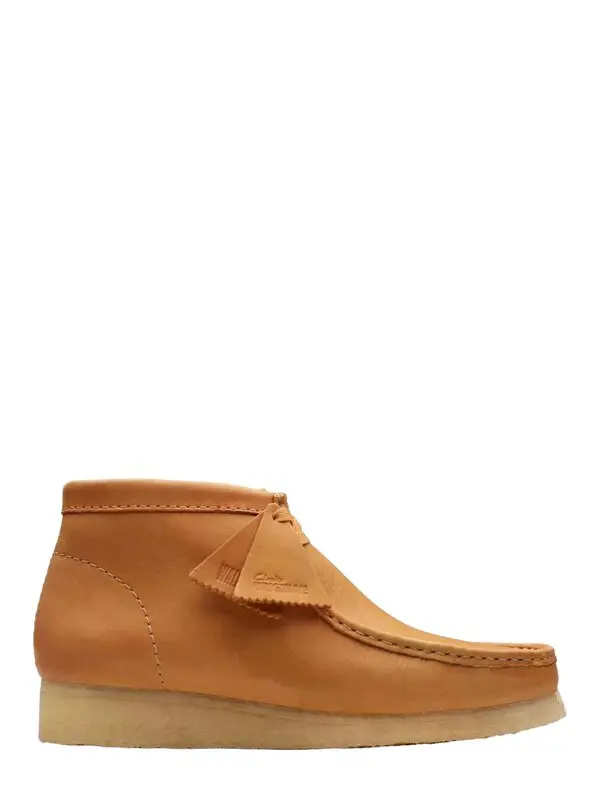 Clarks Wallabee Leather Lace-up Boots - Brown