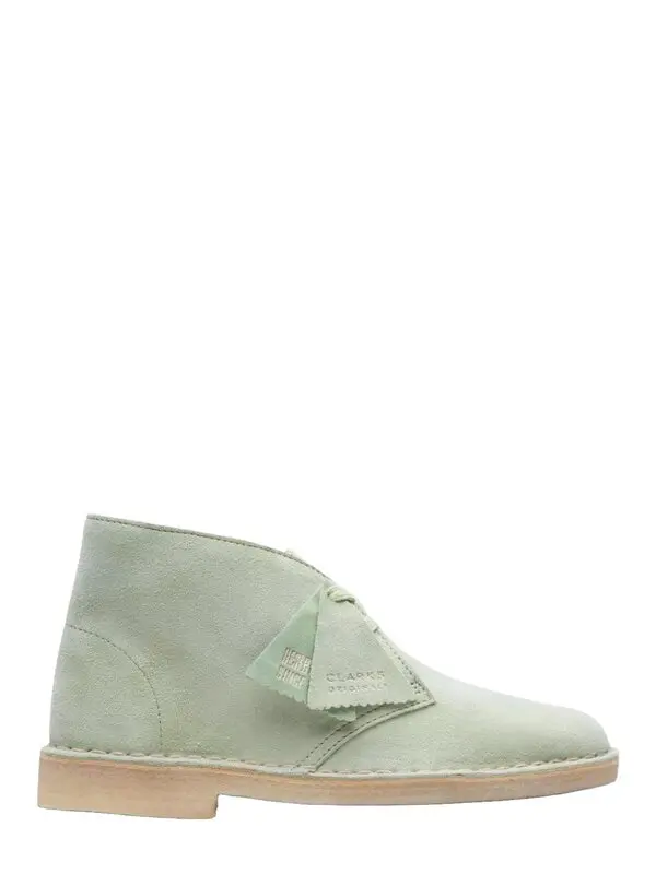 Clarks Suede Desert Boots - Green