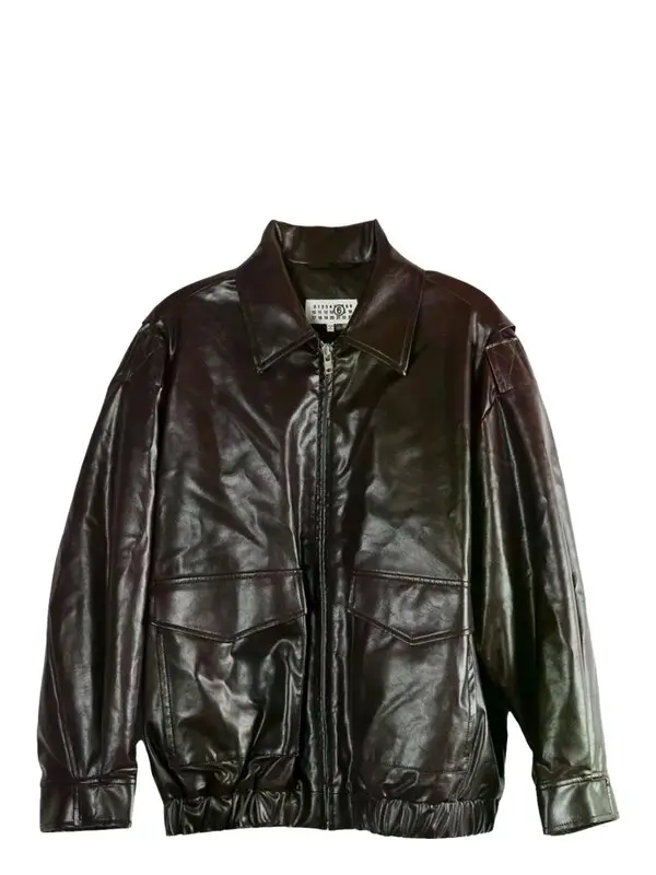 MAISON MARGIELA Flap-pockets Jacket - Brown