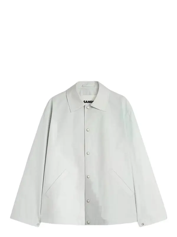 JIL SANDER Logo-print Jacket - Grey