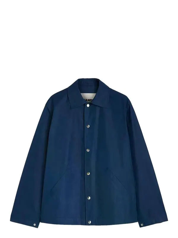 JIL SANDER Logo-print Jacket - Blue