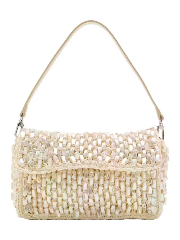 Staud Timmy Shoulder Bag - Neutrals