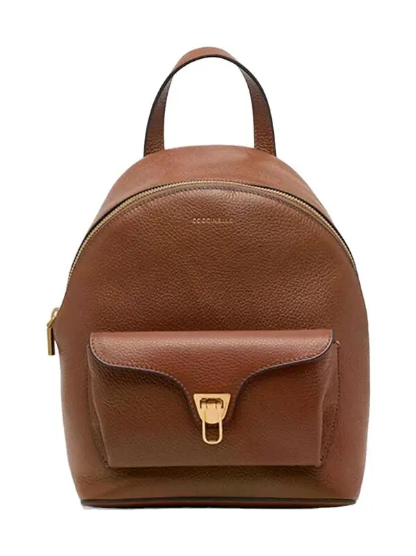 COCCINELLE Flap-pocket Backpack - Brown