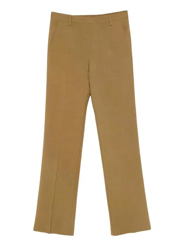 FORTE_FORTE Straight-leg Trousers - Brown