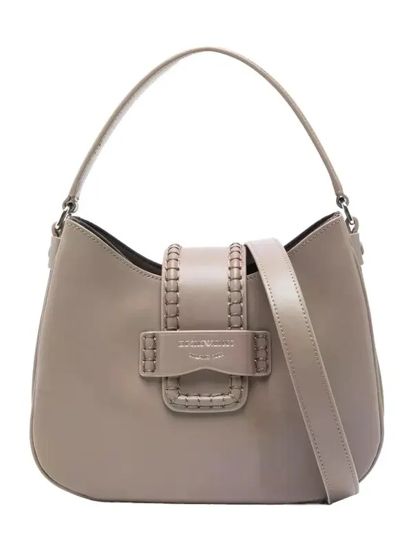 Emporio Armani Braided-detail Tote Bag - Grey