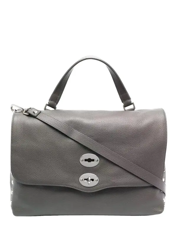 ZANELLATO Top Handle Tote Bag - Grey