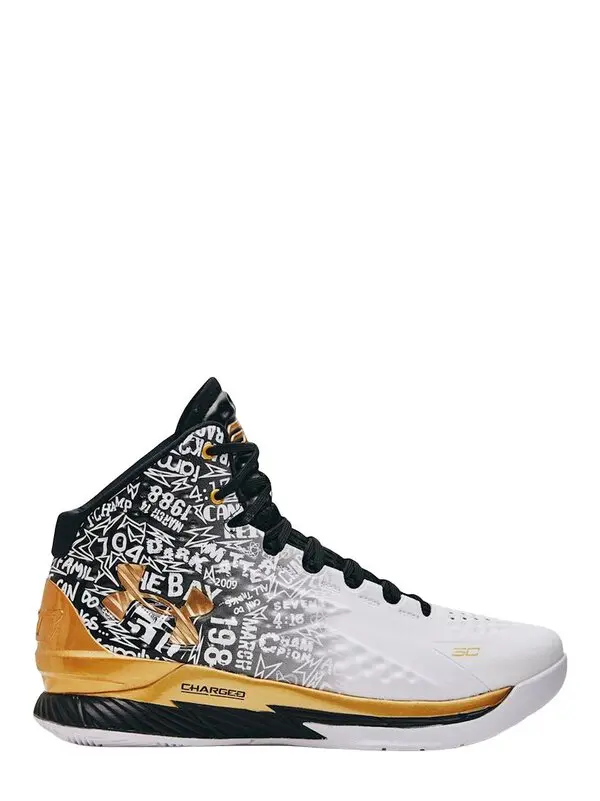 Under Armour Curry 1 Unanimousin Sneakers - Black/white