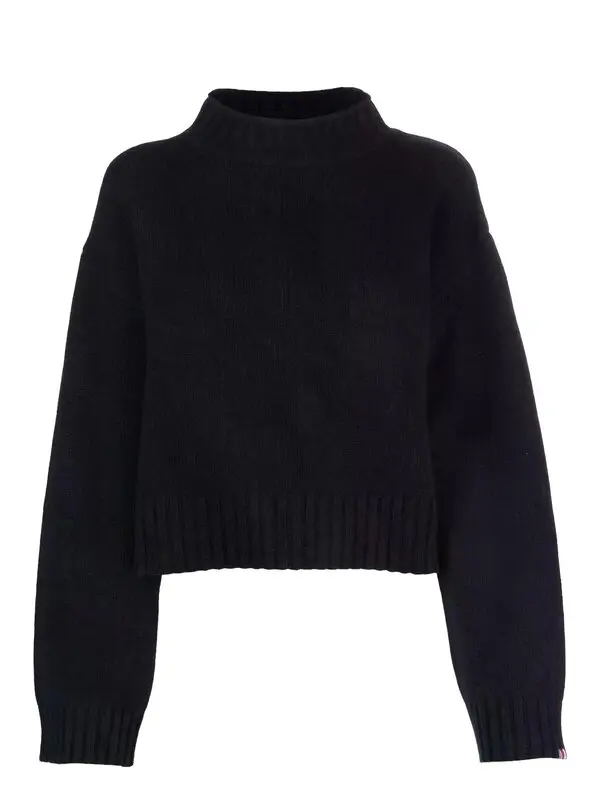 Extreme Cashmere Mock Neck Jumper - Blue