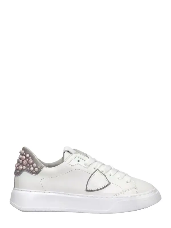 Philippe Model Temple Sneakers - White